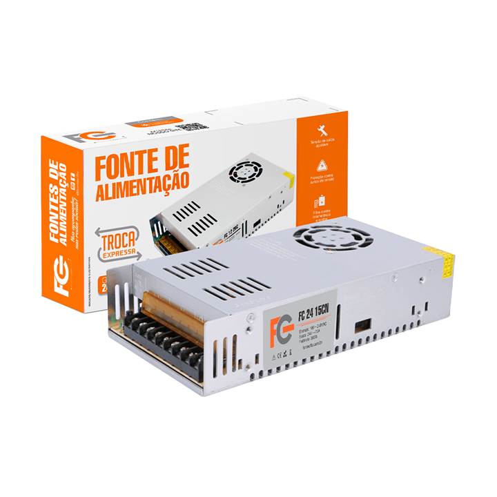 FONTE COLMEIA 24V 15A - 360W | Dts - Comercio de Equipamentos de ...